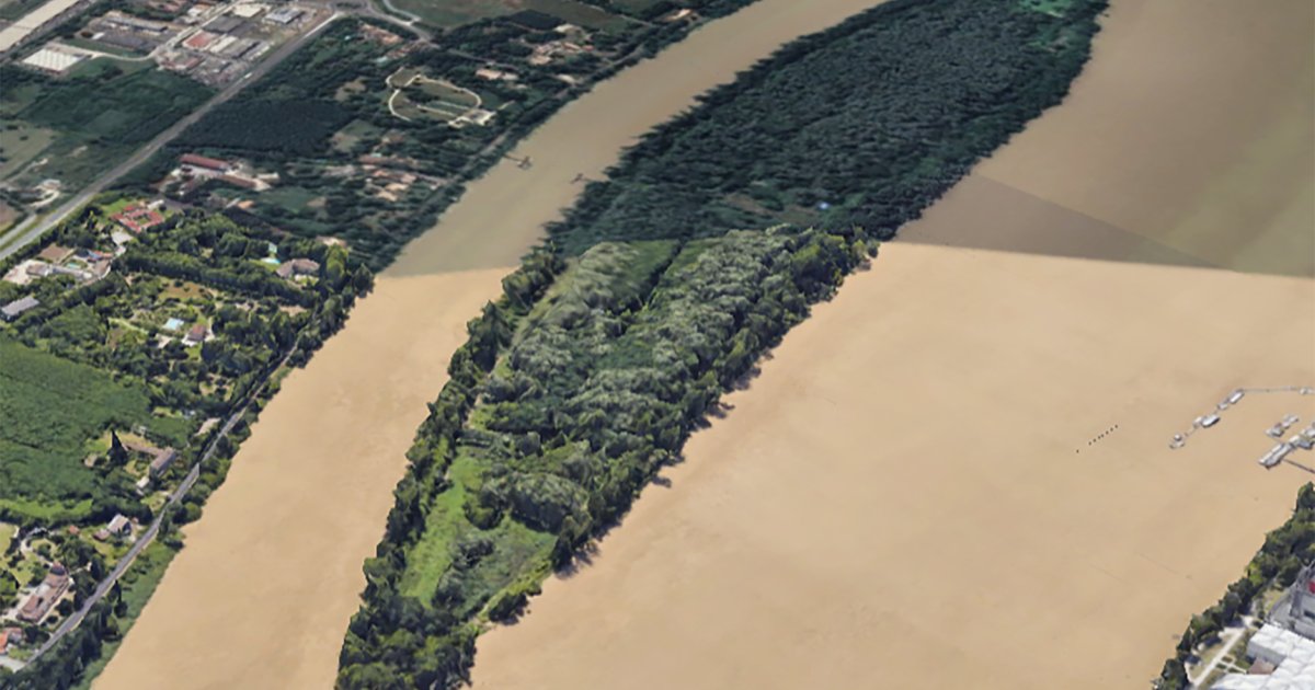 L'île d'Arcins, futur parc public fluvial | Bordeaux Métropole